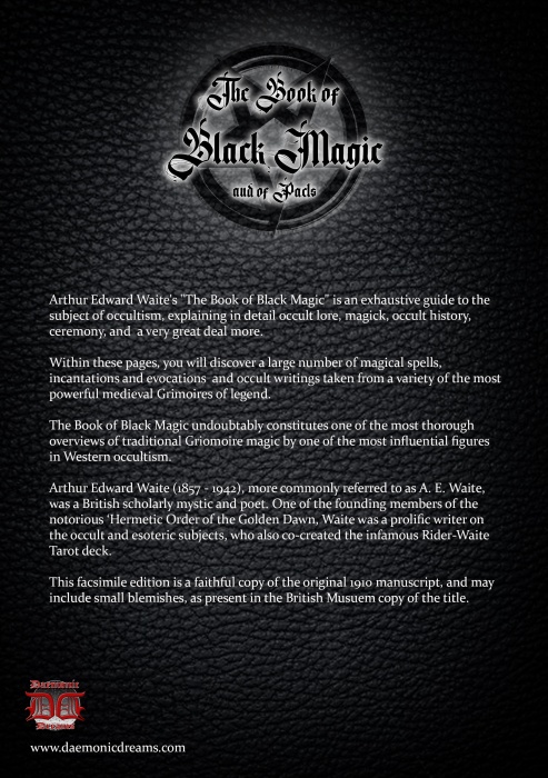 THE BOOK OF BLACK MAGIC AND OF PACTS (E-Book) - Dæmonic Dreams Occult ...